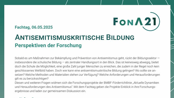Abschlussveranstaltung der BMBF-Förderrichtlinie und Fachtag ...